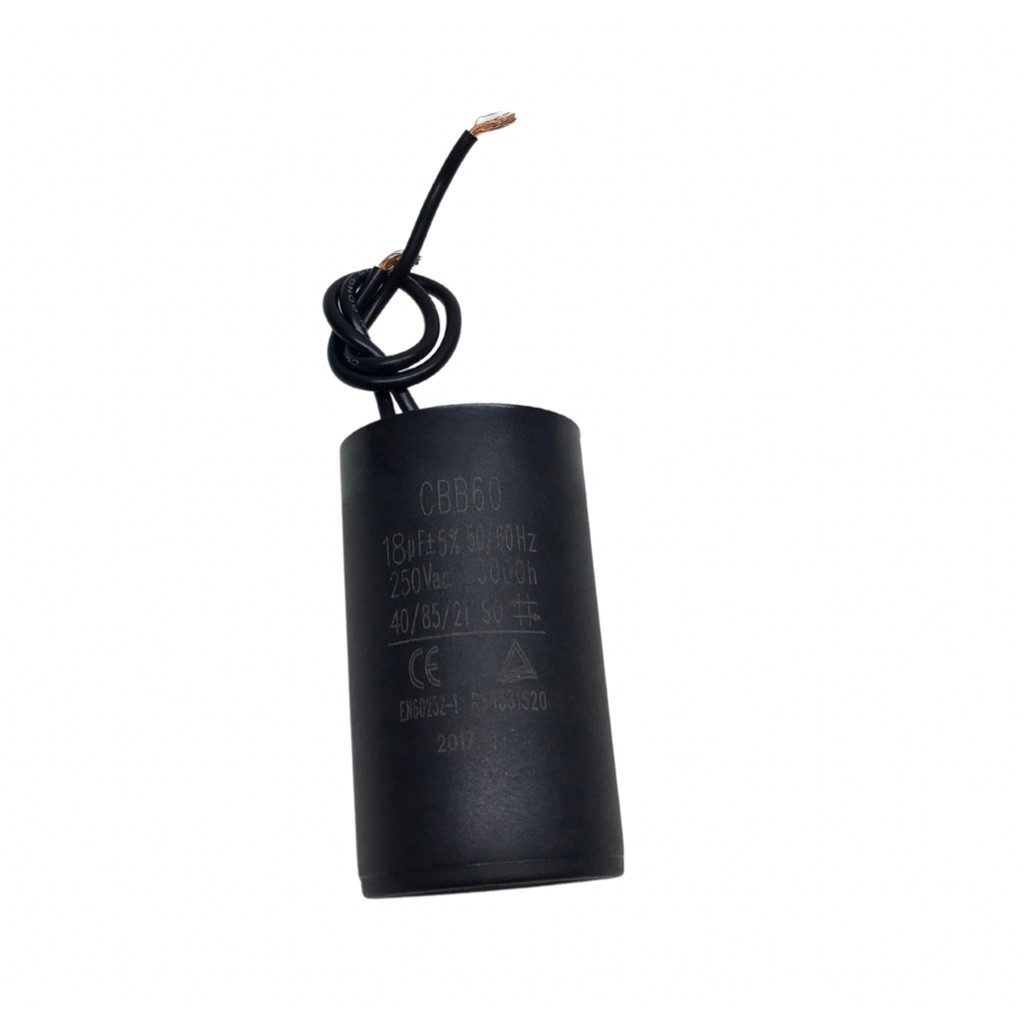 Capacitor 18UF P/ Pressurizador Lorenzetti Pl-20 127V | Shopee Brasil