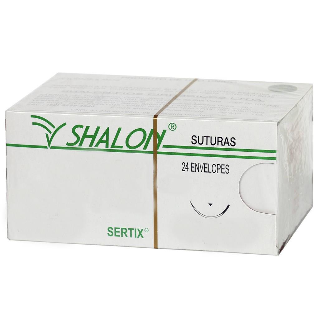 Fio Sutura Nylon 1 Com Agulha Shalon - Cx 24 Unidades | Shopee Brasil Fio Sutura Nylon 1 Com Agulha Shalon - Cx 24 Unidades | Shopee Brasil