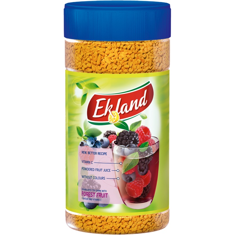 Chá Granulado Ekland - Frutas Vermelhas - 350gr | Shopee Brasil