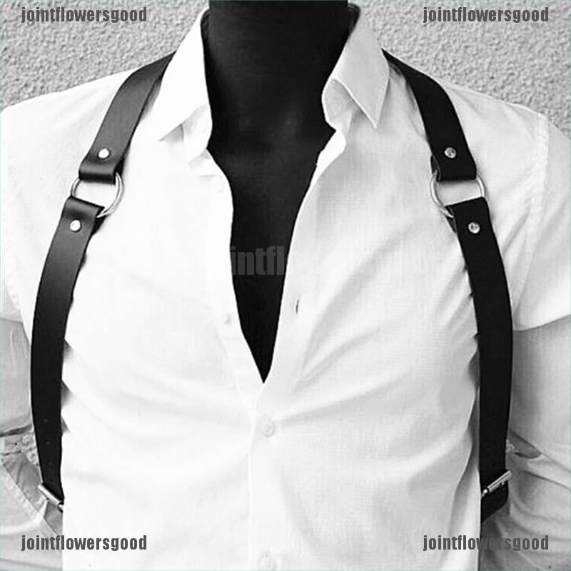 Jtfg Sexy Mulheres Homens Cinto De Couro Ajustável Punk Fancy Costume ...