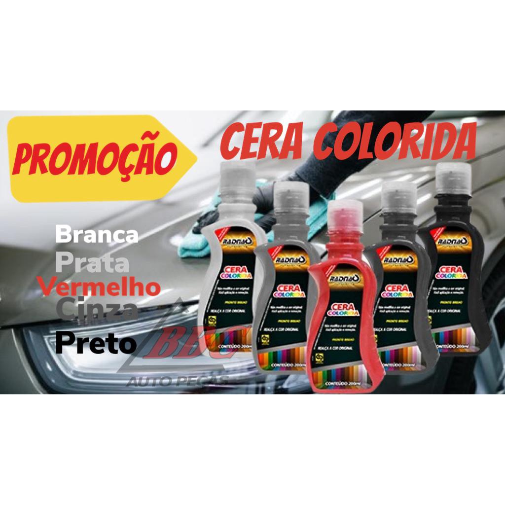 Cera Colorida Automotiva Premuim Liquida Carro 200ml Radnaq | Shopee Brasil