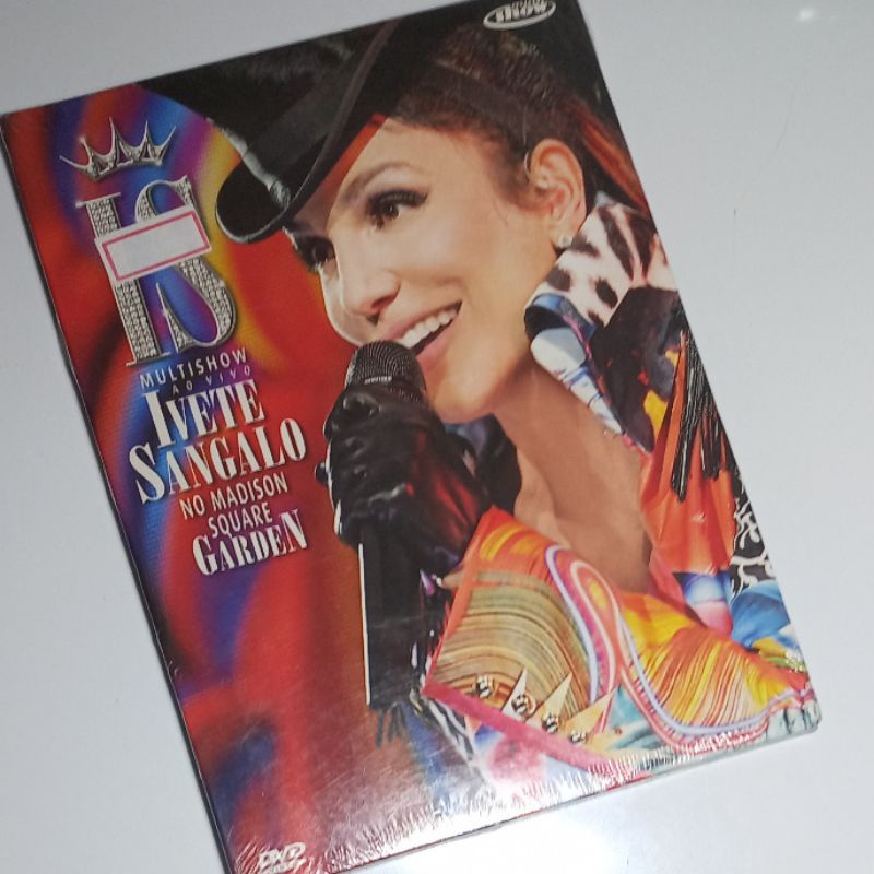 Dvd Ivete Sangalo Ao Vivo no Madson Square | Shopee Brasil