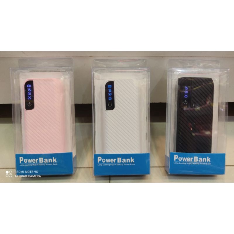 Carregador Portátil 10000 MAH com 3 entradas acompanha cabo para ...