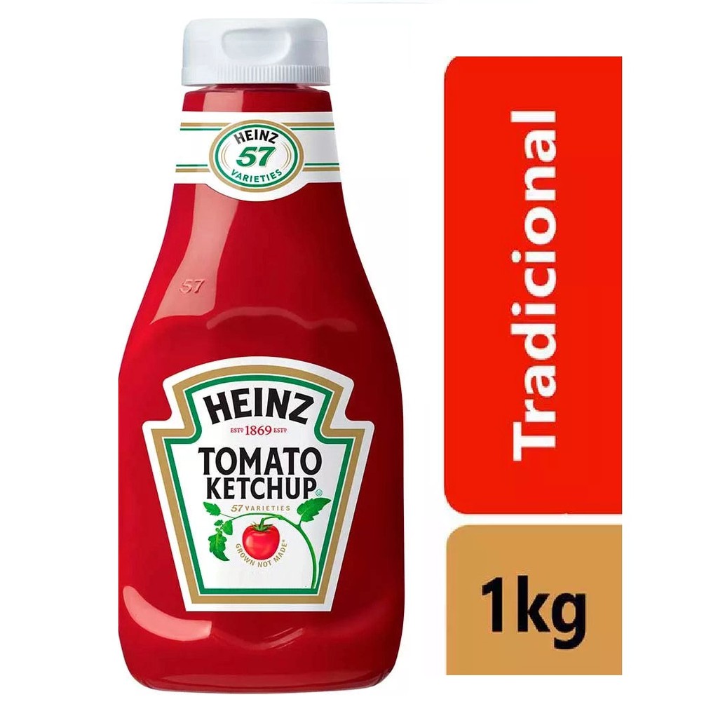 Ketchup Heinz Gigante 1,033kg -pet | Shopee Brasil