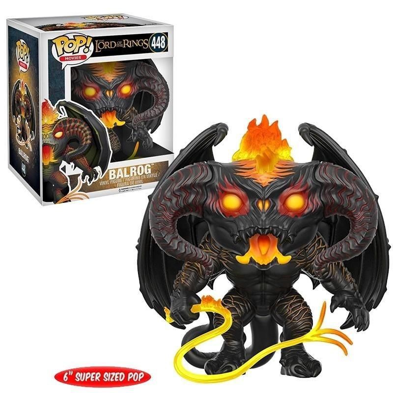 Balrog #448 Funko Pop Original Senhor dos Anéis Lord of the Rings Super ...