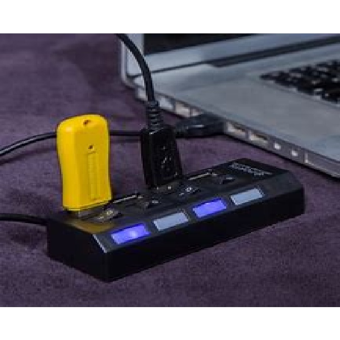 Hub Usb 2.0 4 Portas | Shopee Brasil