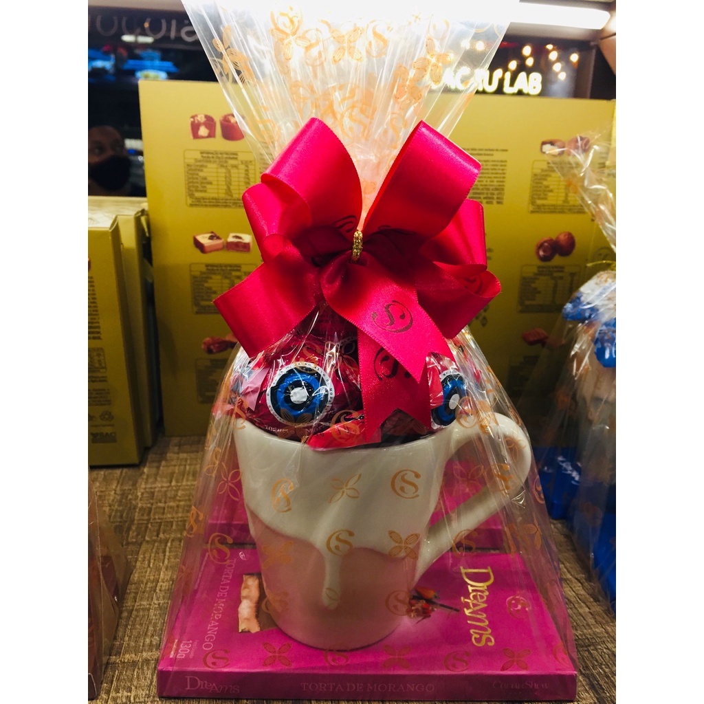 Kit Presente Caneca Calda Dreams Cacau Show | Shopee Brasil
