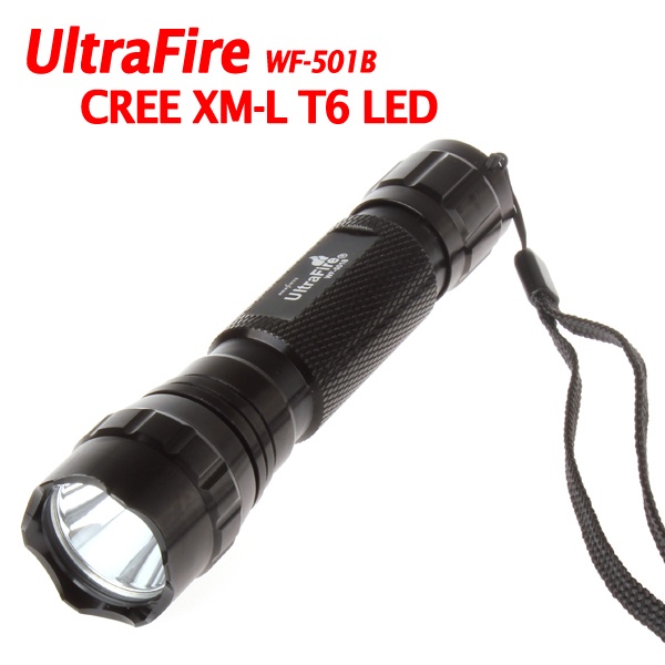 Lanterna Tática Ultrafire WF- 501B Led Xml-t6 3 Modos | Shopee Brasil