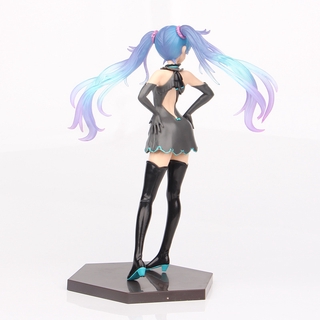 Anime Figuur Hatsune Miku Ghost in black Afbeelding Van Leuke Kawaii ...