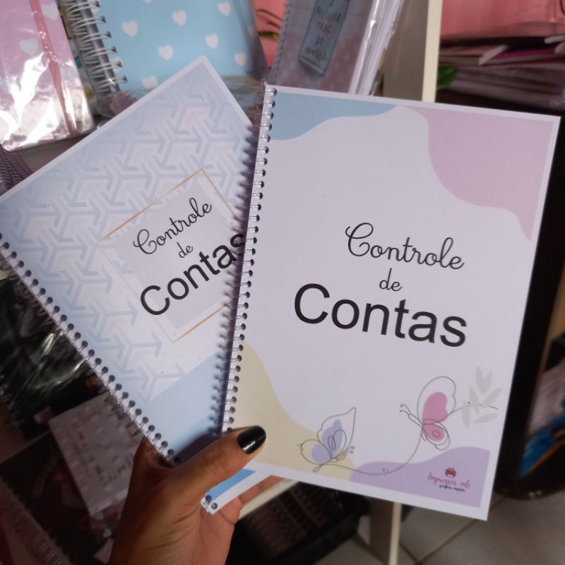 Caderno de controle de contas | Shopee Brasil