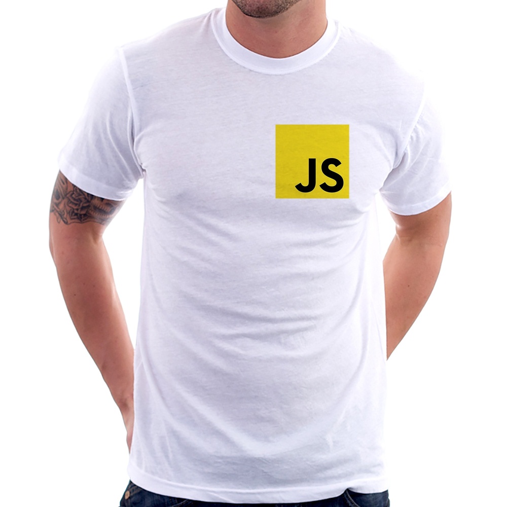 Camiseta JavaScript | Shopee Brasil