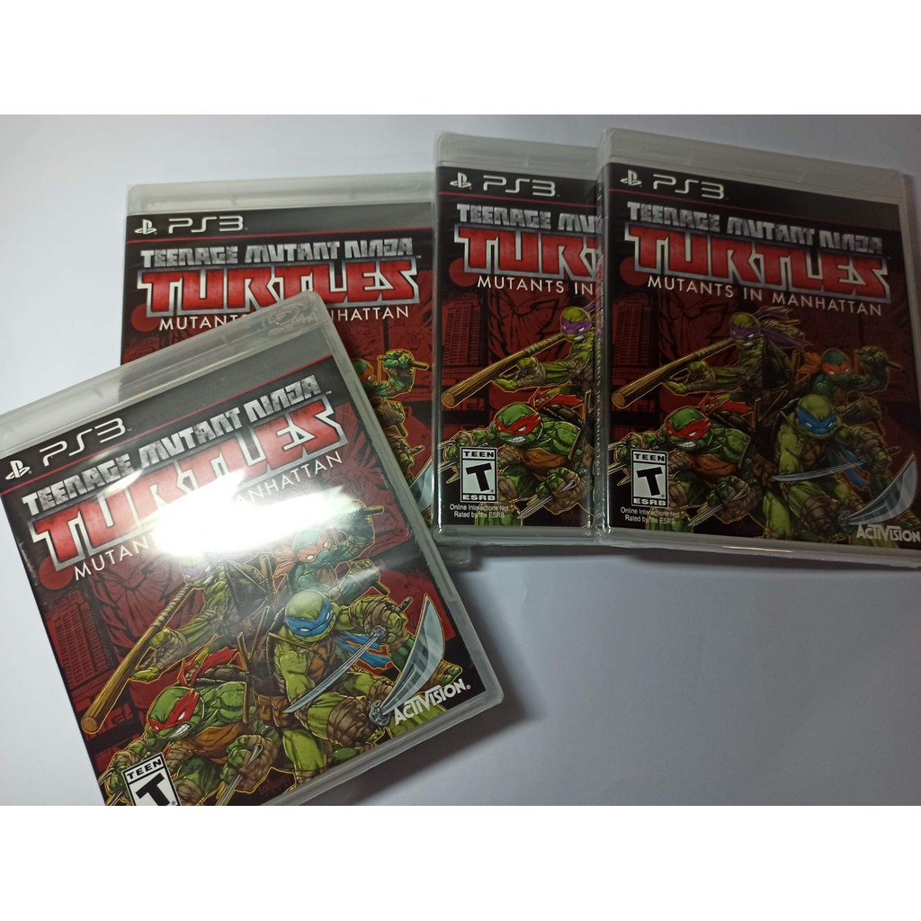 Teenage Mutant Ninja Turtles Mutants In Manhattan Ps3 Midia Fisica ...