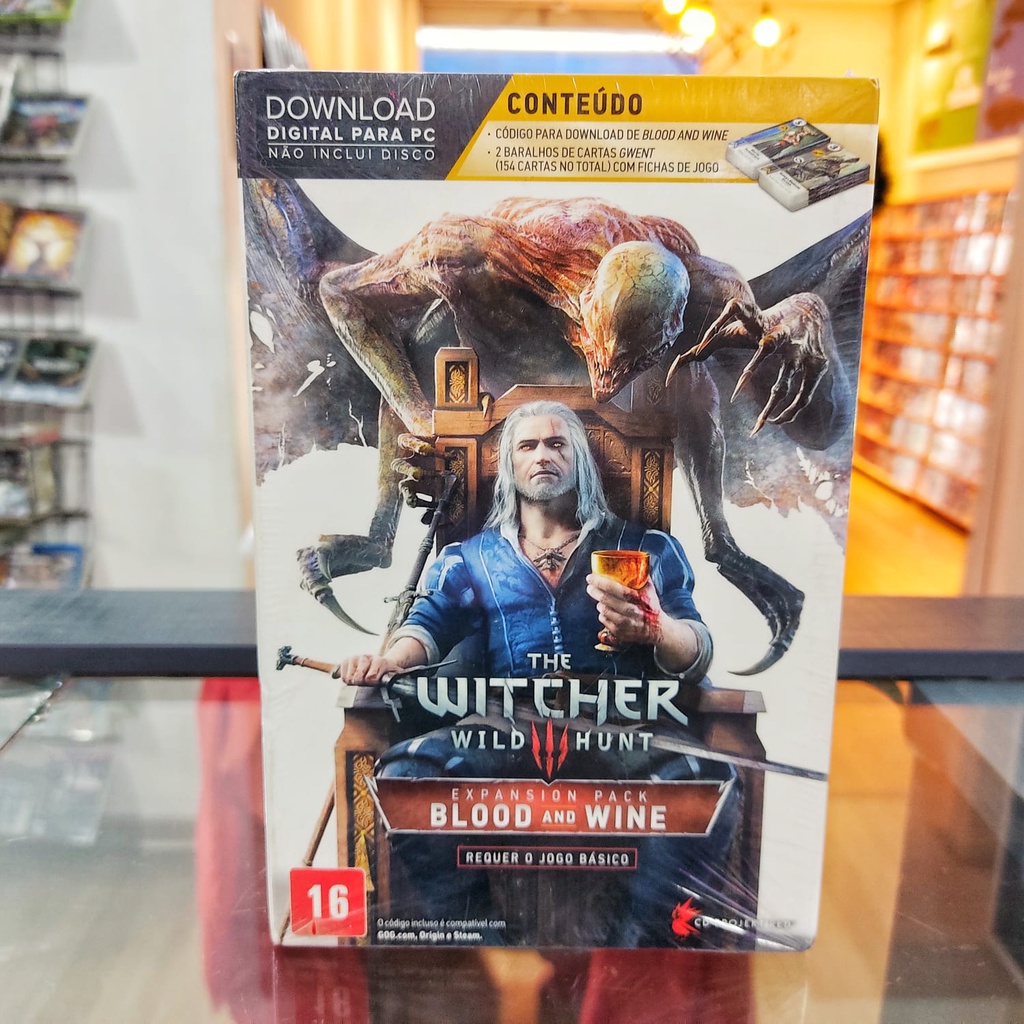 The Witcher 3 Wild Hunt Expansion Pack Blood and Wine + 2 baralhos (decks) de GWENT - para ...