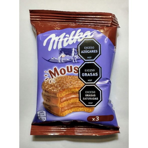 Alfajor Argentino Milka Mousse de Chocolate - 55gr | Shopee Brasil