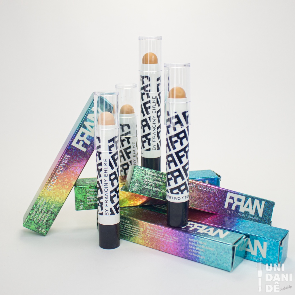 Corretivo Stick Fran by Franciny Ehlke Cover 4g Todas as Cores | Shopee ...