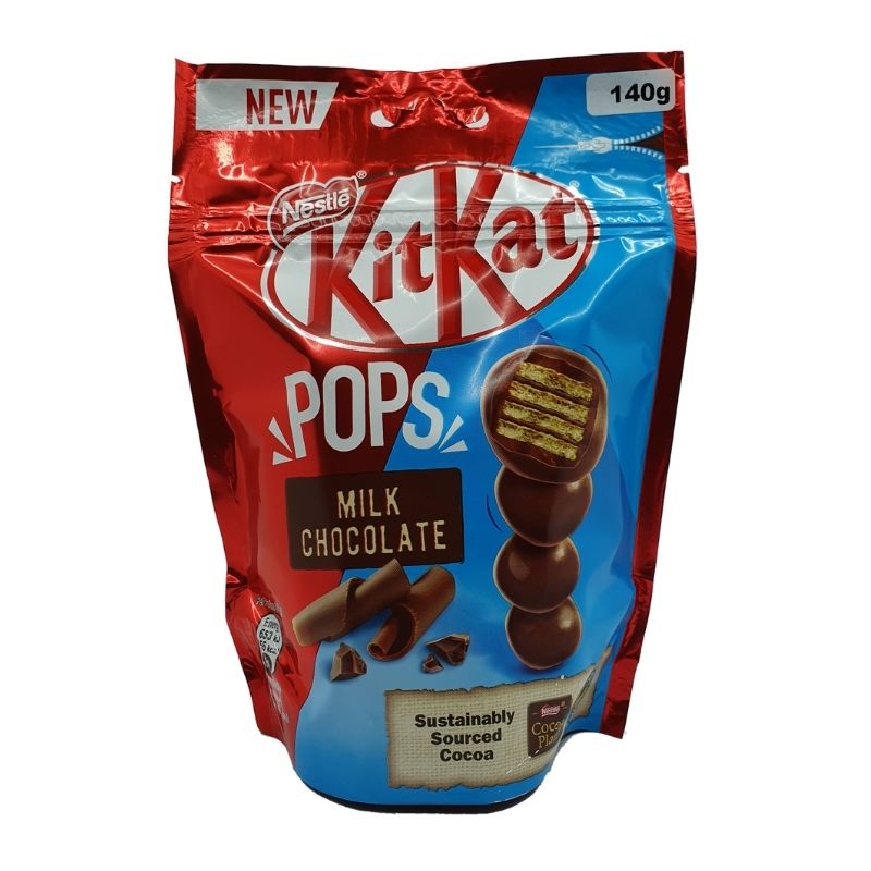 Chocolate Kit Kat Pops Aoleite Nestle Balls 140 Gr | Shopee Brasil