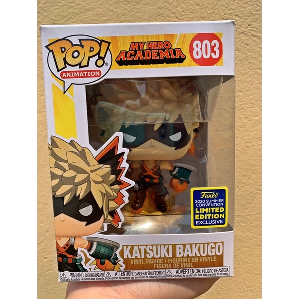 Funko pop! My hero academia (boku no hero)- Katsuki Bakugo #803 SDCC ...