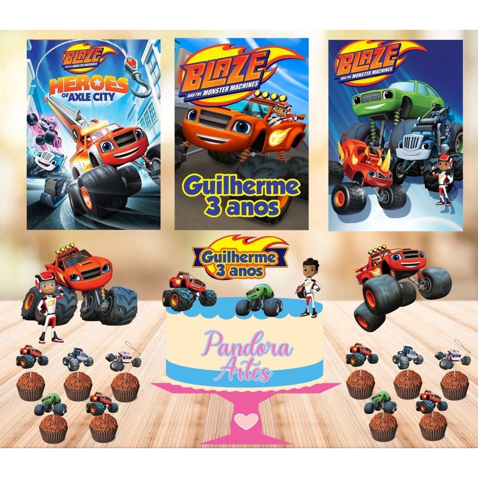 Kit Festa Blaze | Shopee Brasil