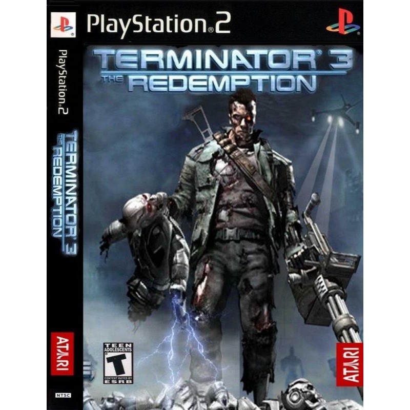 Terminator 3: The Redemption Playstation 2 Mídia Física - Escorrega o Preço