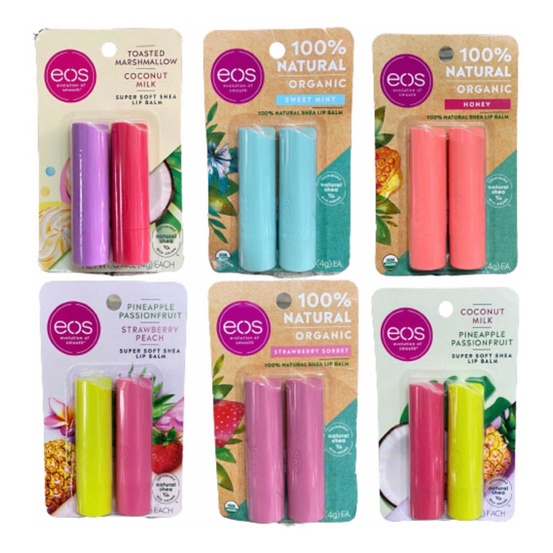 Lip Balm Eos Bastão Protetor Labial 4g Original | Shopee Brasil