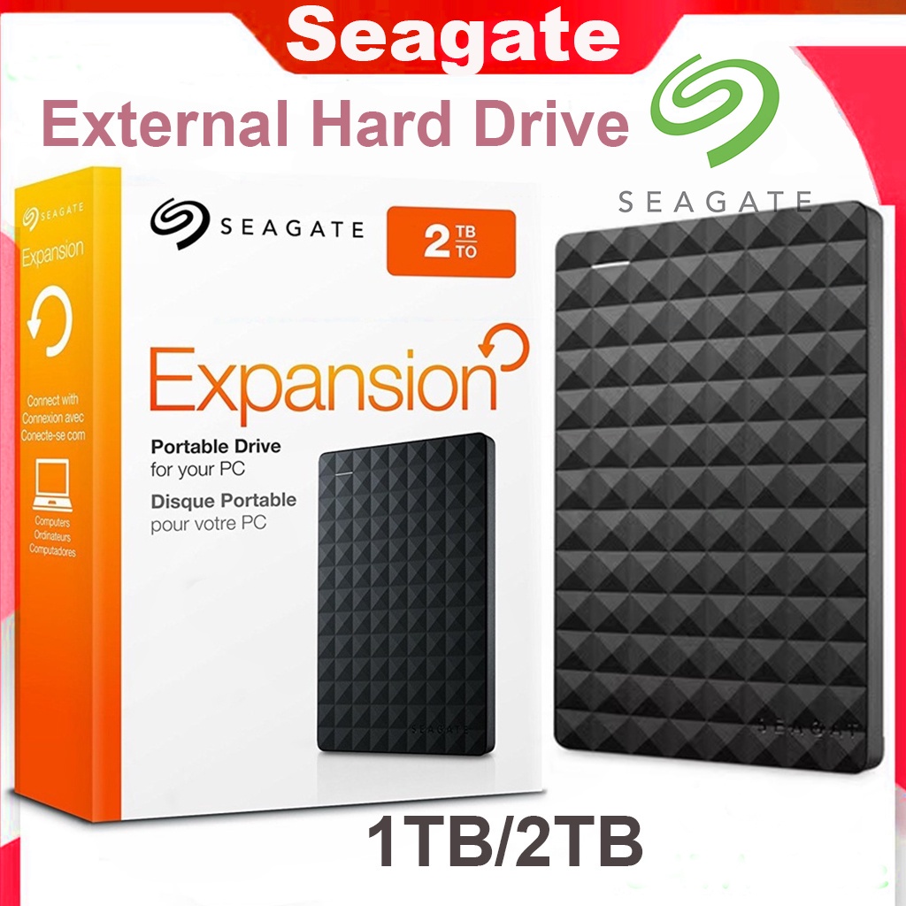 Seagate 4TB/2TB/1TB HDD Disco Rígido Externo HD SSD 2.5" Portátil Para ...