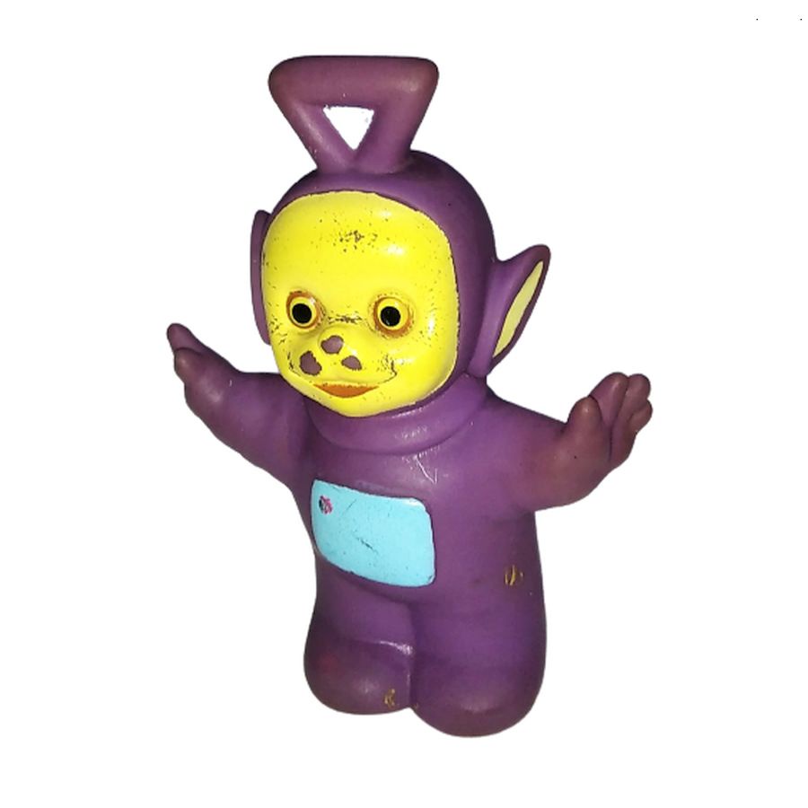 Antigo Boneco Teletubbies Tinky Winky Em Borracha | Shopee Brasil