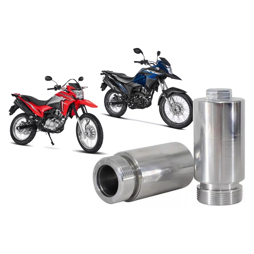 Prolongador Bengala Bros 150 160 Xre 190 Alongador Suspensão dianteira ...