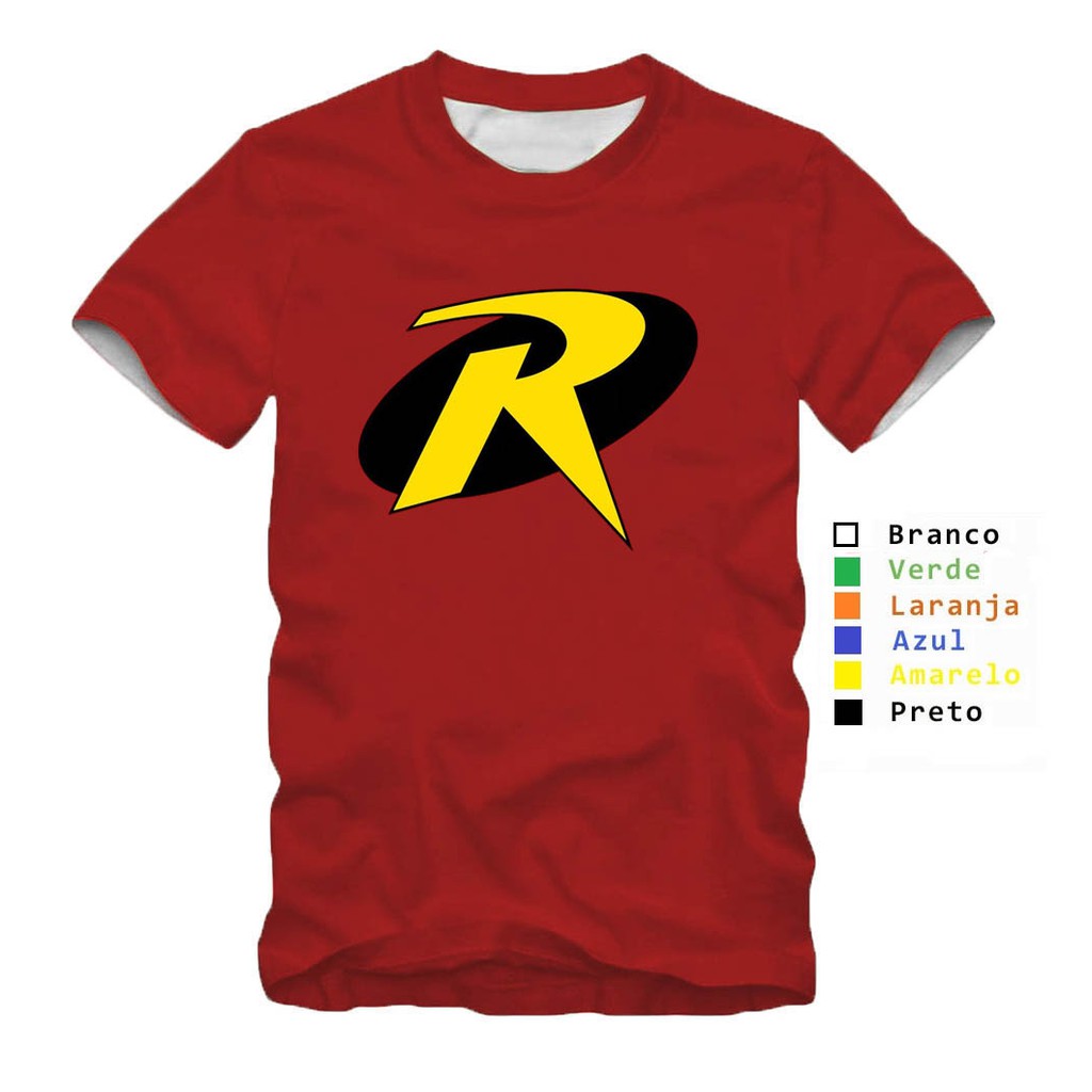 Camiseta Masculina Robin Batman Swag Geek Thug Life | Shopee Brasil