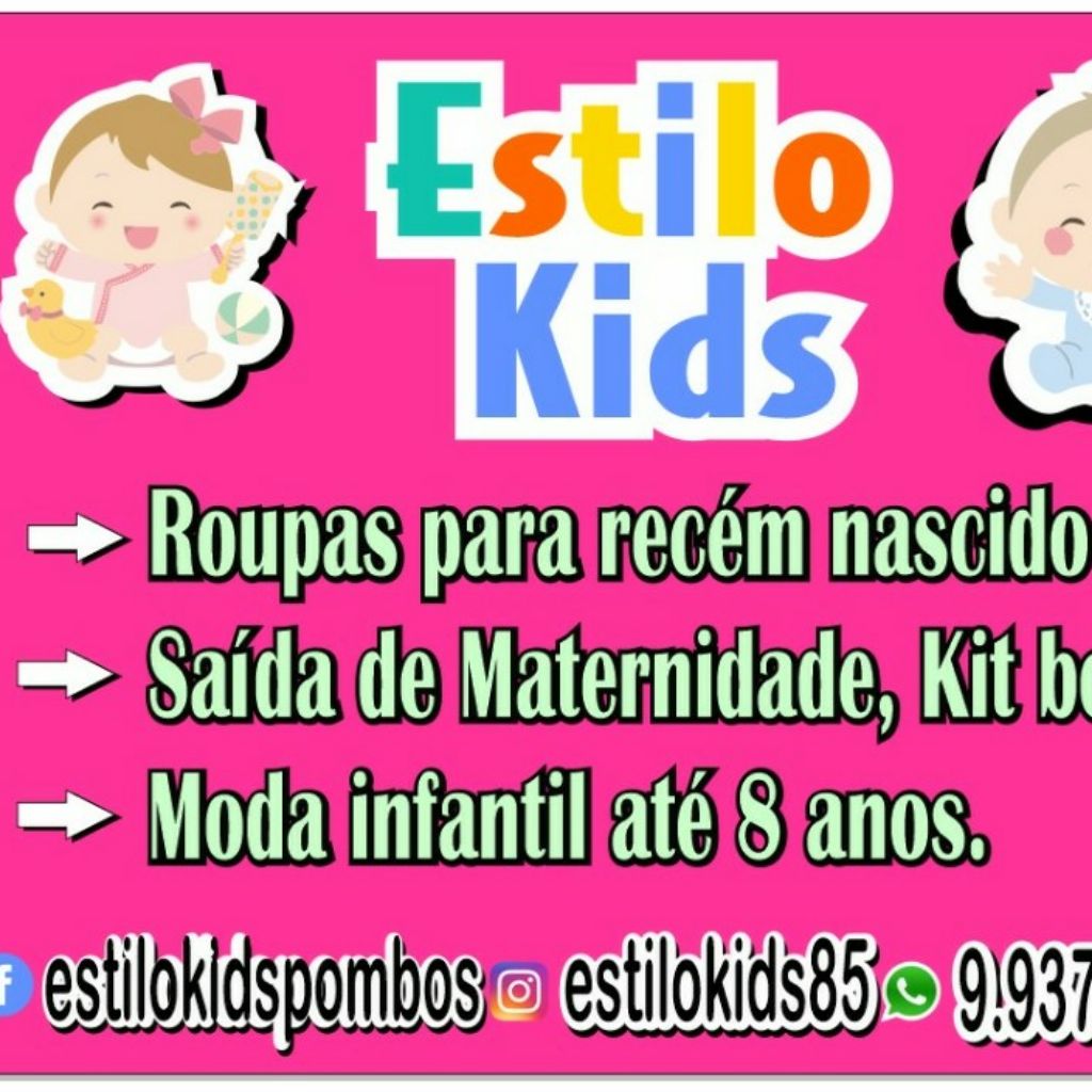 Estilo Kids moda bebê e infantil, Loja Online | Shopee Brasil