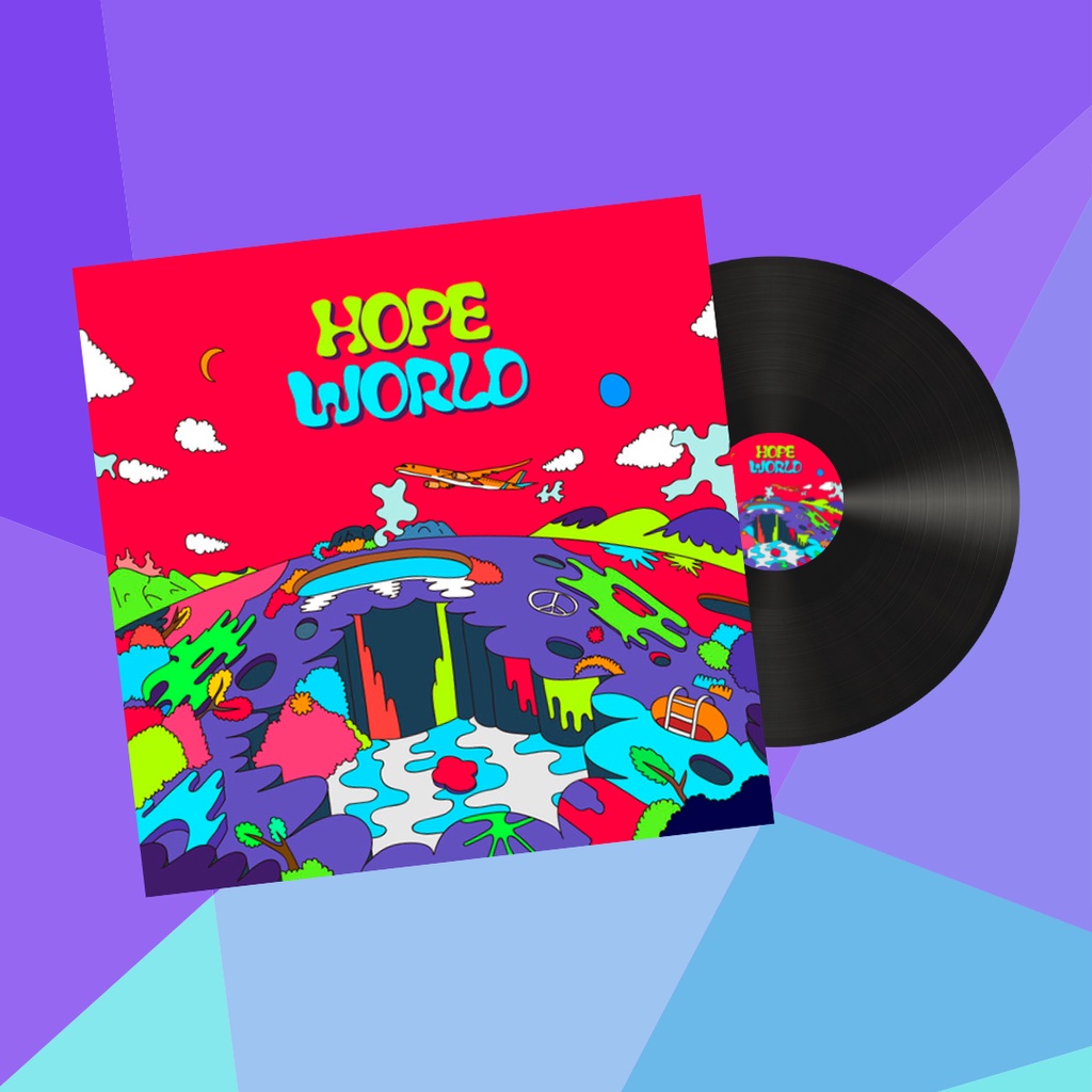 Vinil Fanmade Hope World BTS | Shopee Brasil