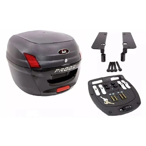 Bagageiro Pcx 150 2015 + Bau Bauleto Proos 34 Litros Preto | Shopee Brasil