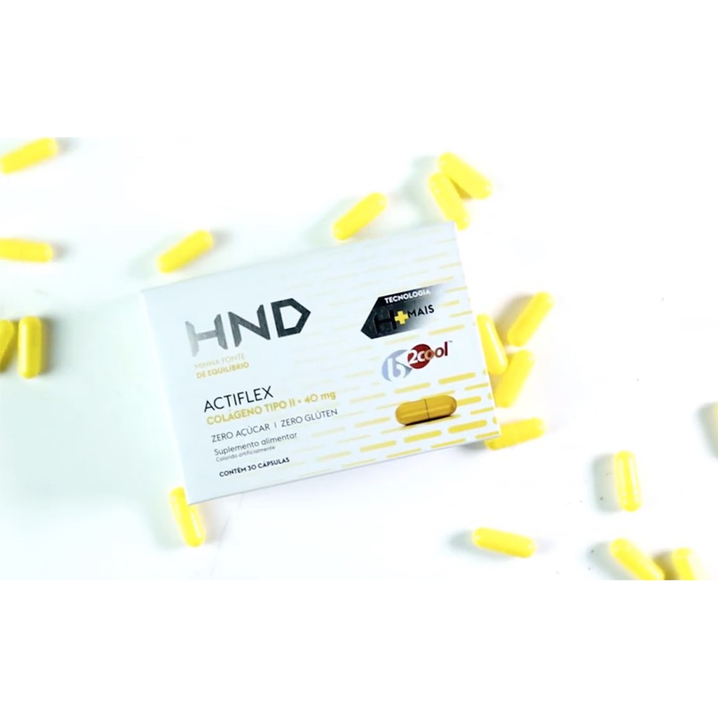 Promoção! Colágeno Tipo 2 Actiflex 30 Cápsulas Hnd Original | Shopee Brasil