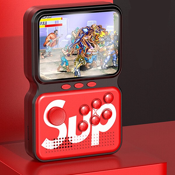 Mini Vídeo Game Portátil de Mão 900 Jogos Retro Clássico SUP M3 | Shopee Brasil