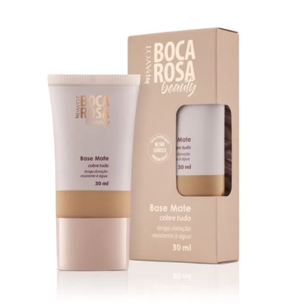 Base Boca Rosa Nova Embalagem COR 4, 5 e 7 | Shopee Brasil