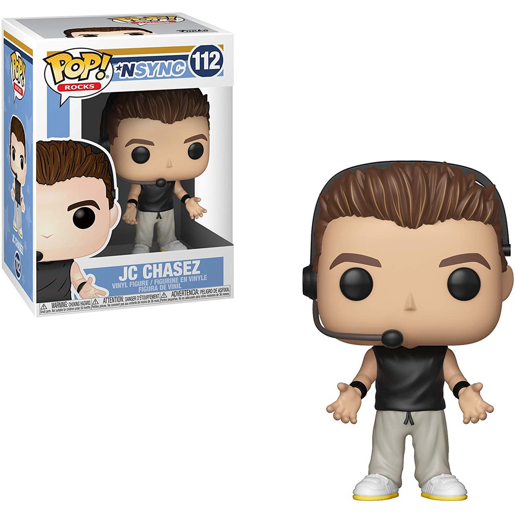 Funko Pop! Rocks - JC Chasez #112 - NSYNC | Shopee Brasil