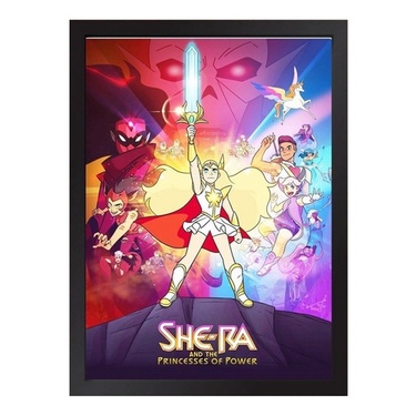Quadro Poster Desenho Animado She-ra Com Moldura 006 A5 23X17 | Shopee ...