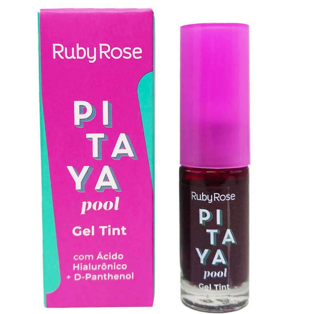 Lip Tint - Gel tint Ruby Rose Pitaya Pool | Shopee Brasil