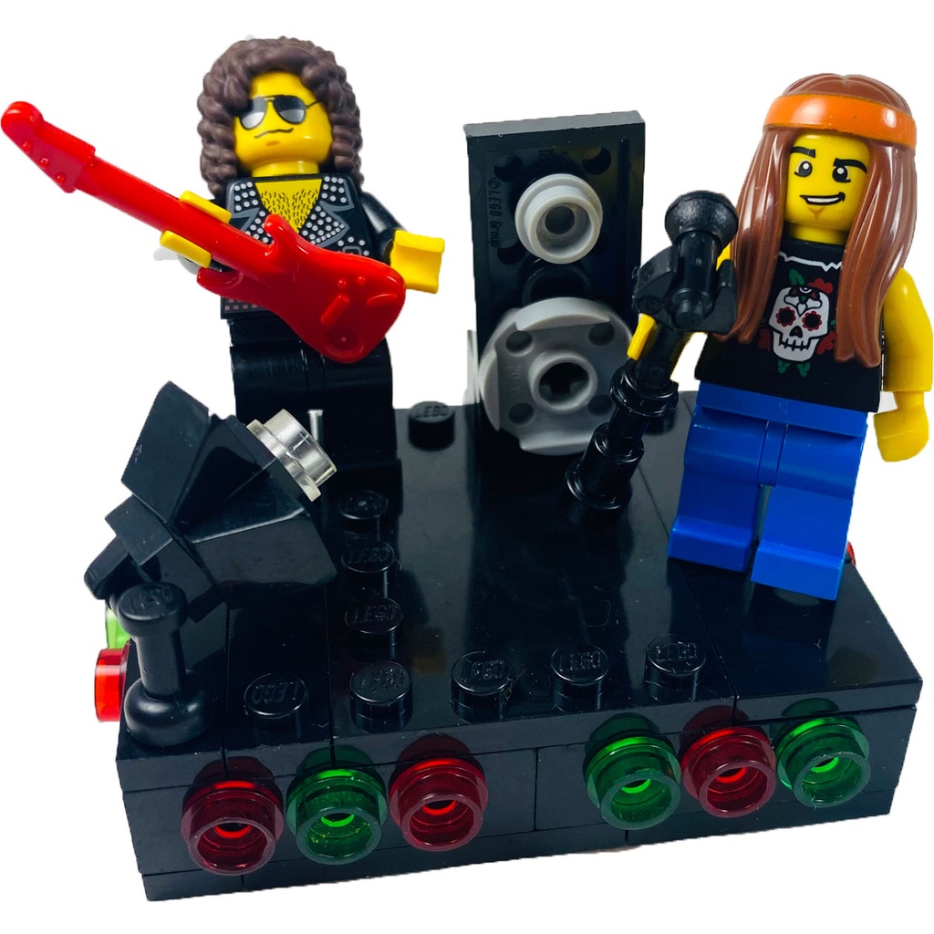lego original personalizado banda guns and roses axel slash palco ...