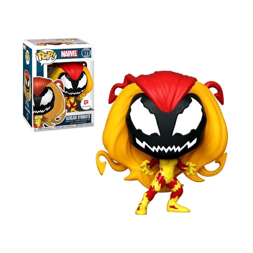 Funko POP Marvel Scream Symbiote #671 (NOVO) | Shopee Brasil