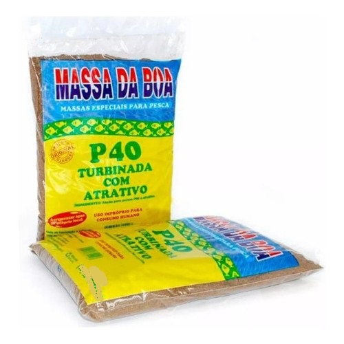 Pesca Massa Da Boa P-40 P40 Turbinada p 40 1kg 1 kg | Shopee Brasil