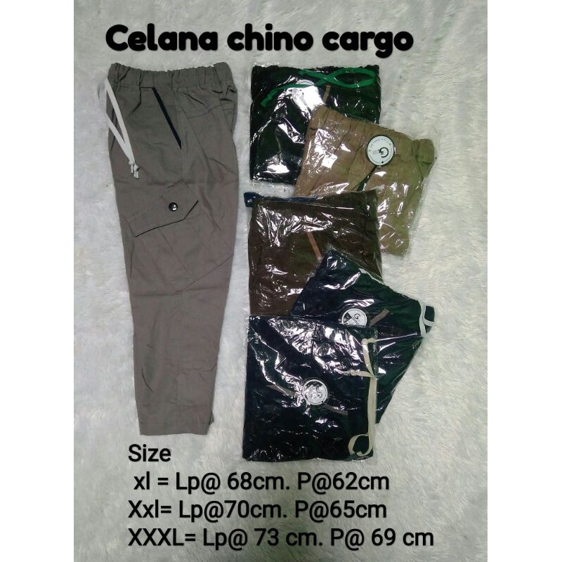 Calça cargo Chino | Shopee Brasil