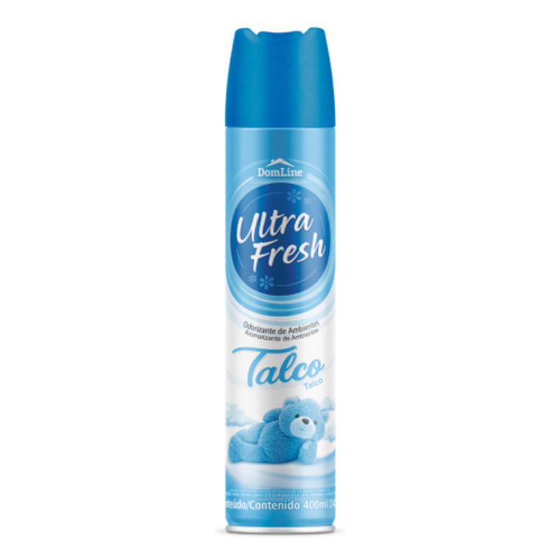 Spray Aerosol UltraFresh Talco / Odorizante aromatizante de ambiente ...