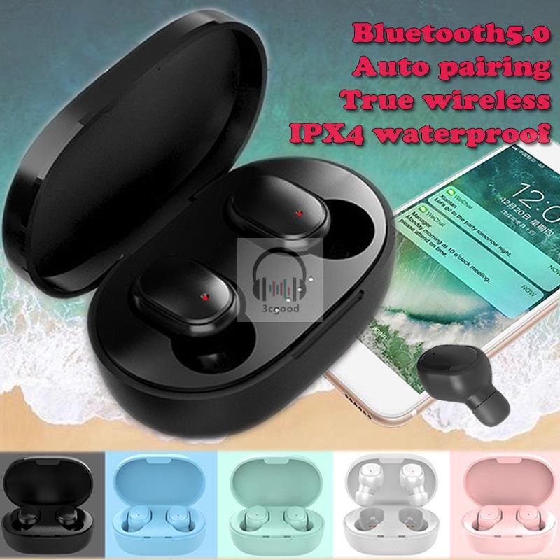 ☀ A6S Pro TWS Wireless Headphones Earphones Auto Pairing Mini In-Ear ...