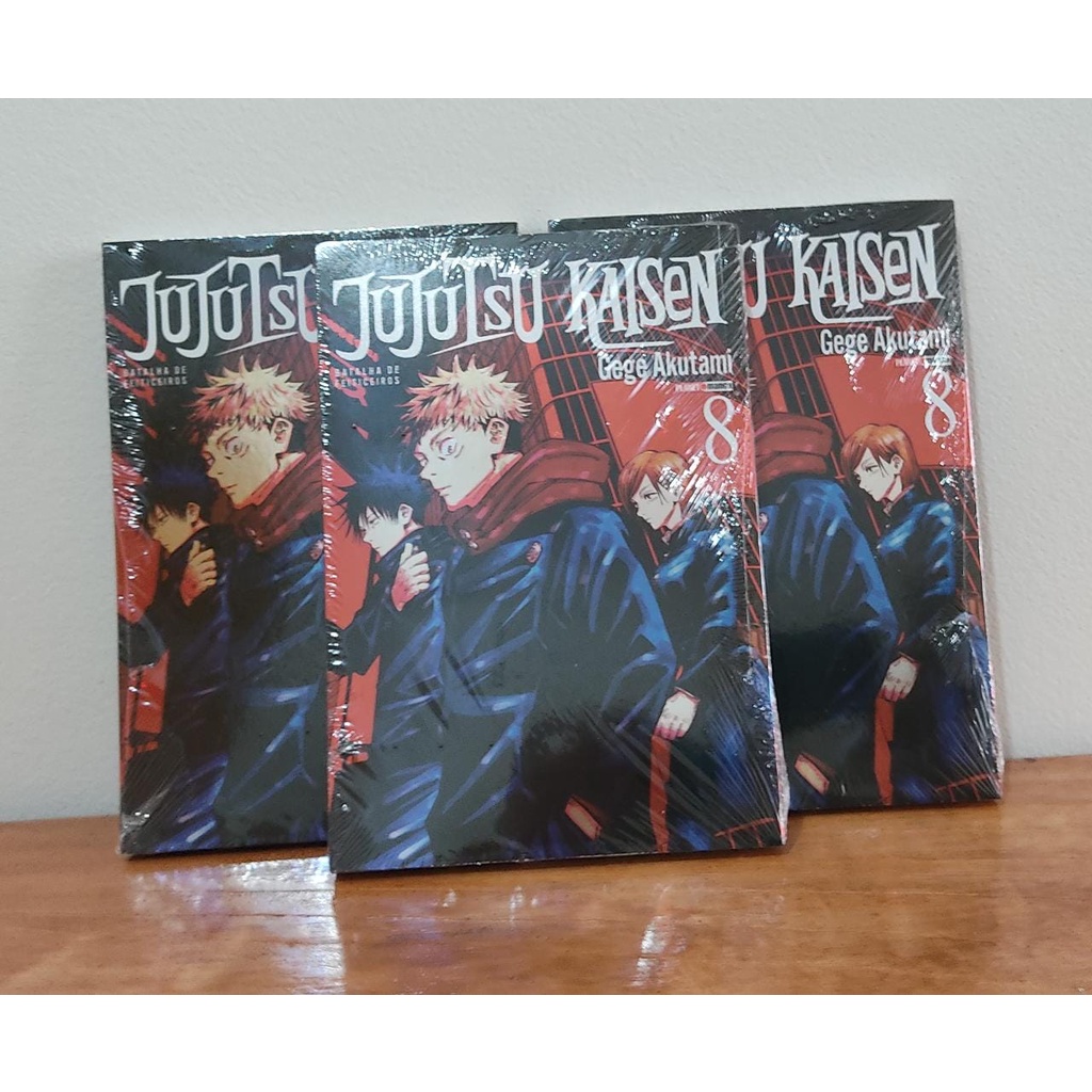 JUJUTSU KAISEN - VOLUME 8 - CAPA VARIANTE | Shopee Brasil