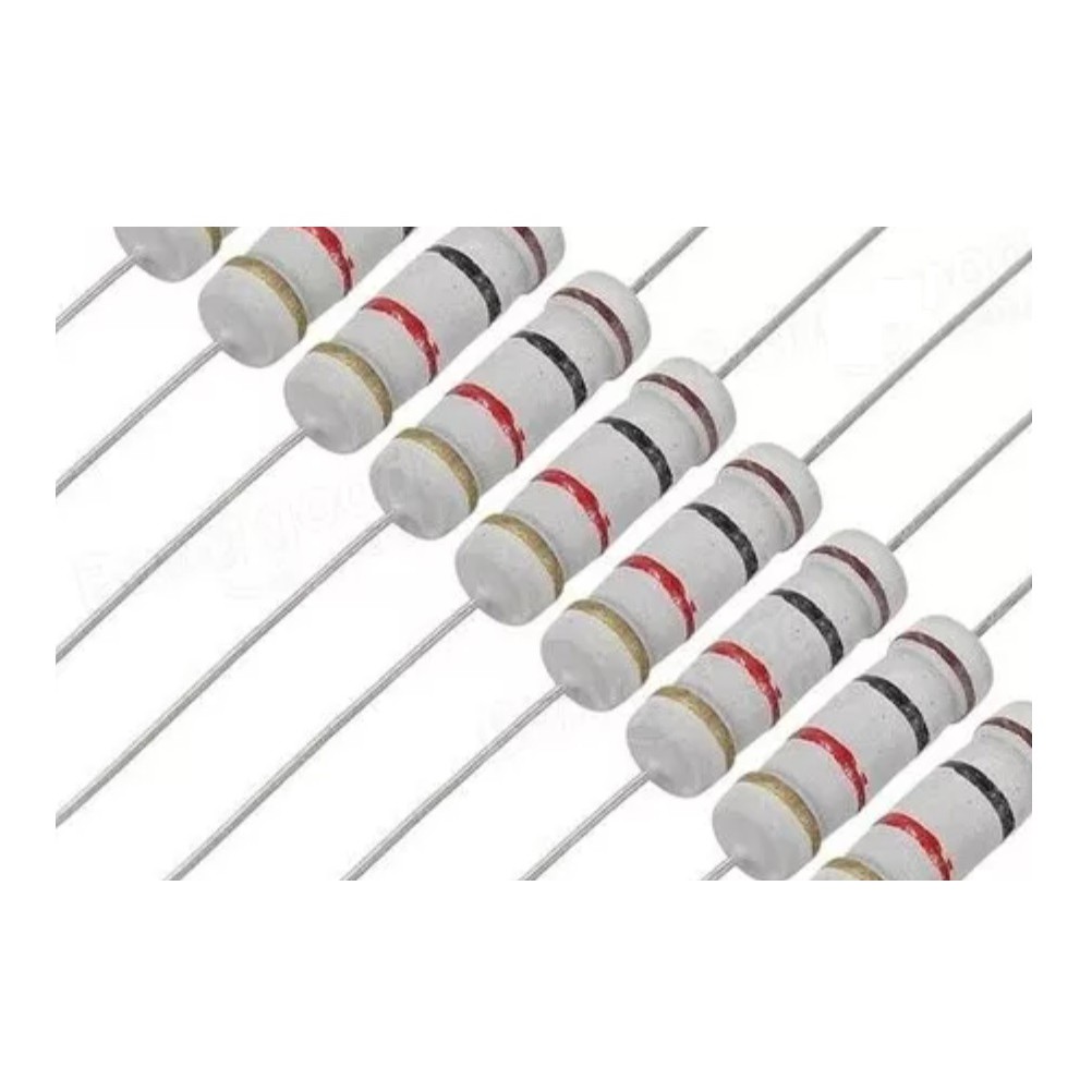 50x resistores 2w escolha 1 valor ohmico por kit (6k8 a 220k) | Shopee ...