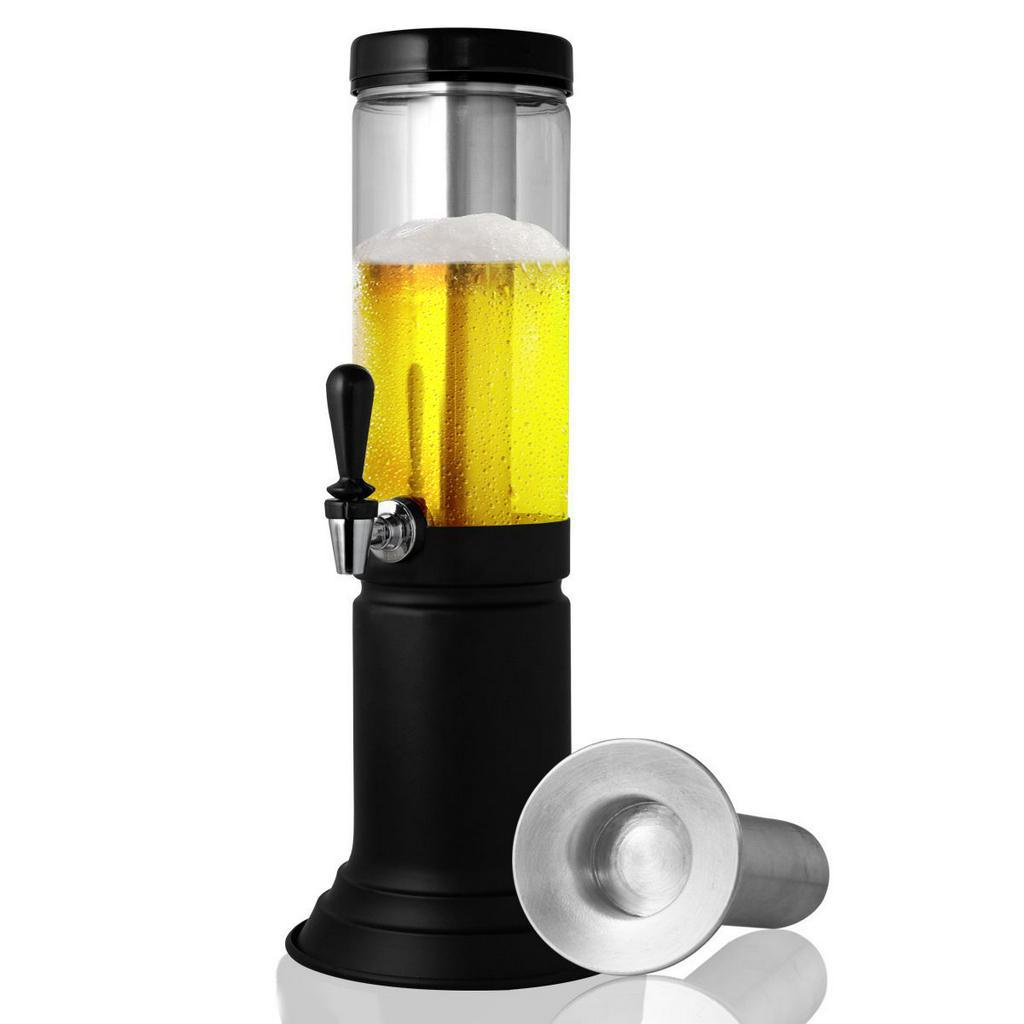 Torre de Chopp com 1 Barra Congelante Extra, Recipiente para 1.5 Litros ...