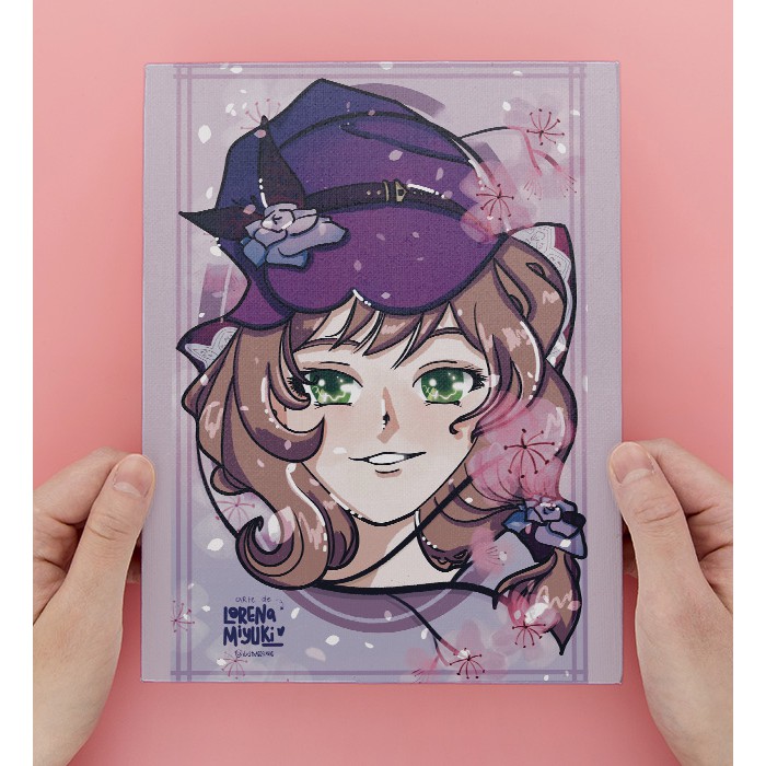Print Lisa Genshin Impact Poster Fanart | Shopee Brasil