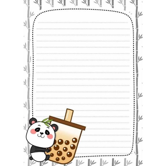 Papel de carta lindo A5 com 30 ou 60 folhas | Shopee Brasil