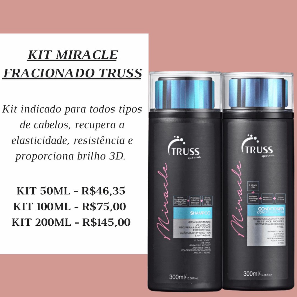 Kit Miracle Duo | Shopee Brasil