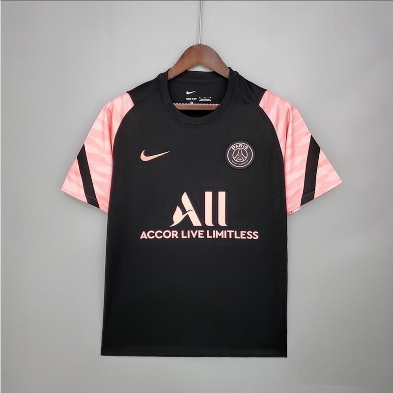 Camisa de Time 1º Linha PSG Preta e Rosa | Shopee Brasil